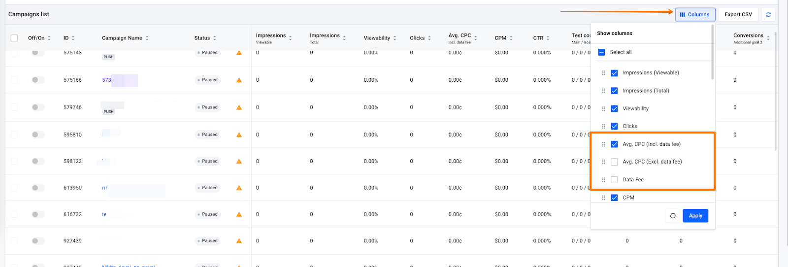 Audience Targeting Functionality